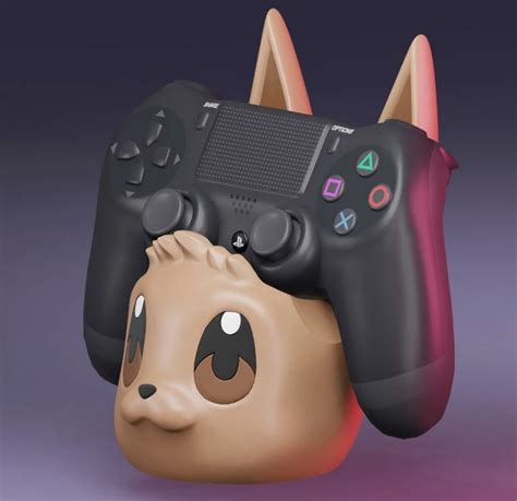 Eevee Joystick Holder 3d Print Model Download Free