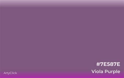 Viola Purple Color Artyclick