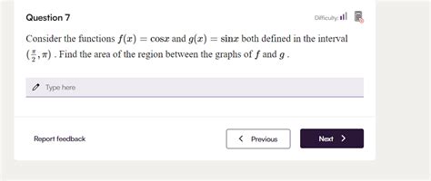 solved consider the functions f x cosx and g x sinx both