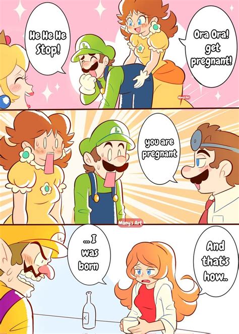 Luigi And Daisy Ora Ora Get Pregnant Know Your Meme