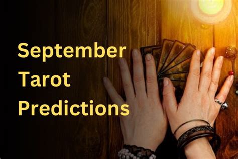 Monthly Tarot Predictions For September 2023 Instaastro