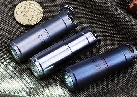 Mecarmy X1s Keychain Flashlight Looks Great In Titanium