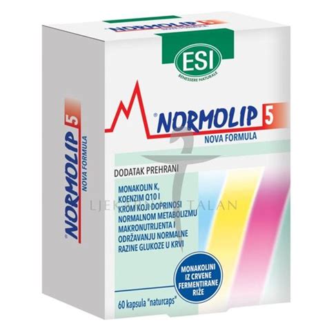 Esi Normolip 5 Kapsule Ljekarnatalan Hr