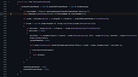 radzen grid allow grouping radzen blazor components radzen