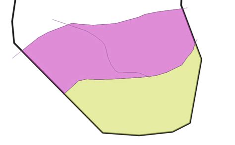 Moving Polygon To Edge Of Boundary Using Qgis Geographic Information