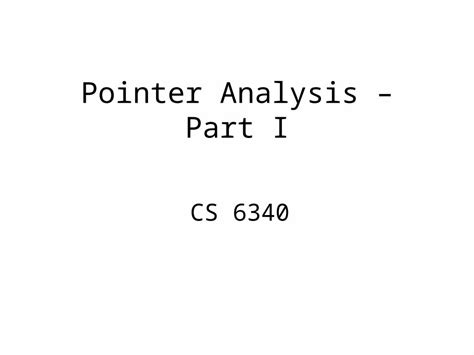 pptx pointer analysis part i dokumen tips