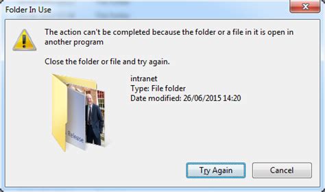 Windows Can T Rename A Folder But Can Rename Every Folder And Document Within It Super User