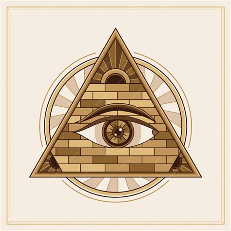 Premium Vector Illuminati Symbol Set