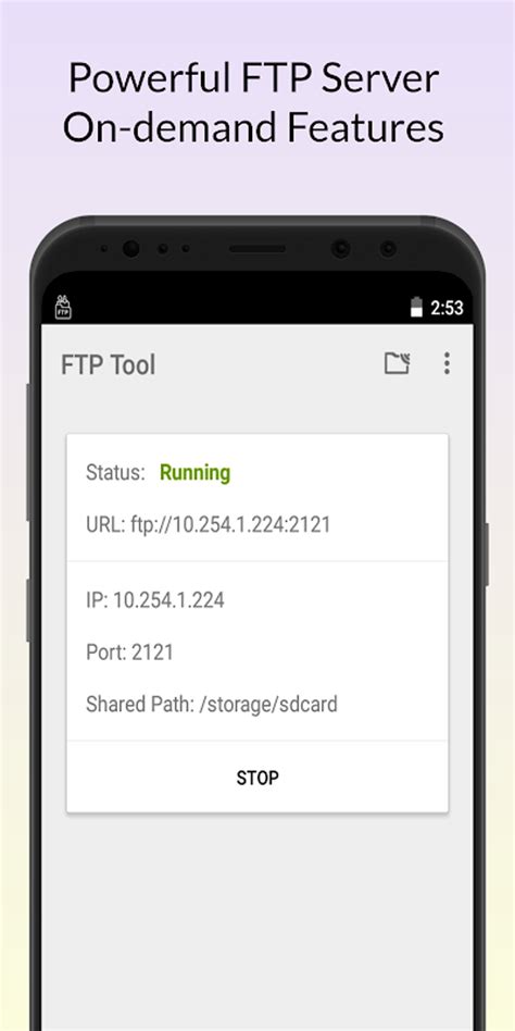 ftp tool the ftp server and ftp client für android download