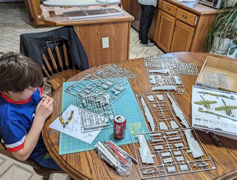 Building A10 Thunderbolt With My Son R Modelmakers