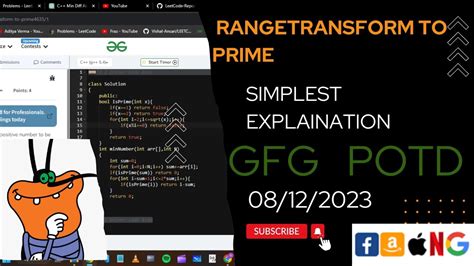 Transform To Prime Gfg Potd Today Potd Gfg Problem Of The Day