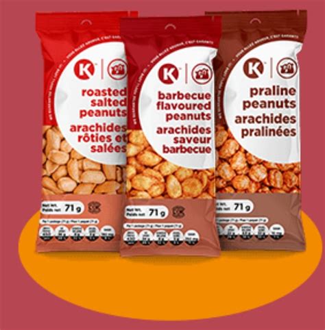 Free Circle K Peanuts 71g ⋆ Discounts And Savings Canada