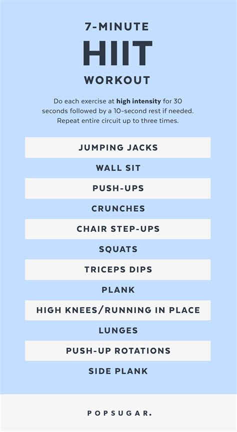 Hiit Workout Examples