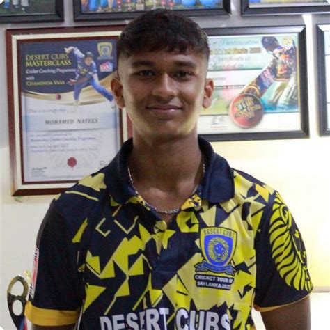 Mohamed Nafees Cricket Stats Batting Bowling And Fielding Cricheroes