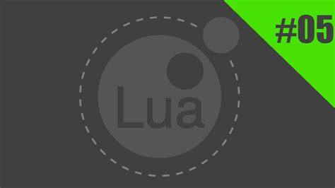 Lua Ep 5 Tables Youtube