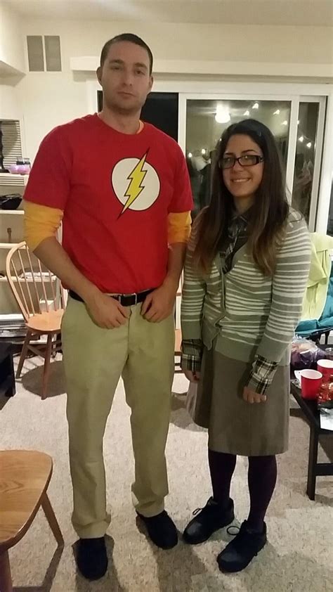 Sheldon And Amy Costume Big Bang Theory Costumes Costumes Big Bang