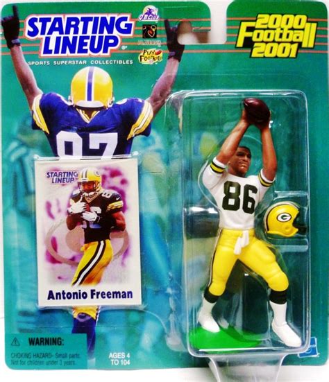 Antonio Freeman “yellow And White Uniform Wnfl Trading Card” Greatest Sports Heroes Starting
