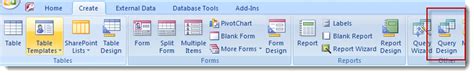 Working With The Microsoft Access Query Designer Opengate Software