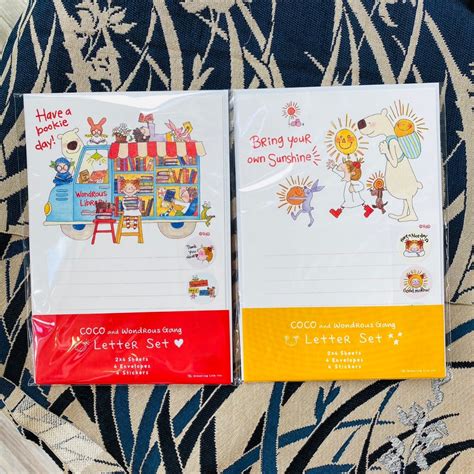 【信封信紙組】ココちゃん｜cocoandwondrous Gang｜信紙8信封4貼紙4｜全新正版｜日本製｜城南舊肆二手書店 蝦皮購物