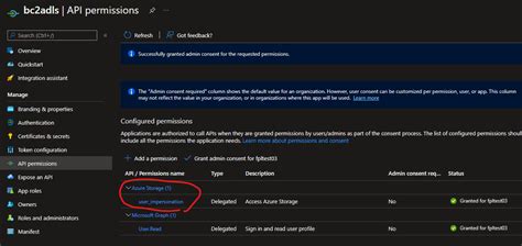 Azure Blob Storage Error About Permissions Mismatch · Issue 34