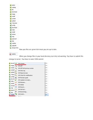 Version Controls For Php Project With Visual Svn Server And Tortoisesvn Client Pdf