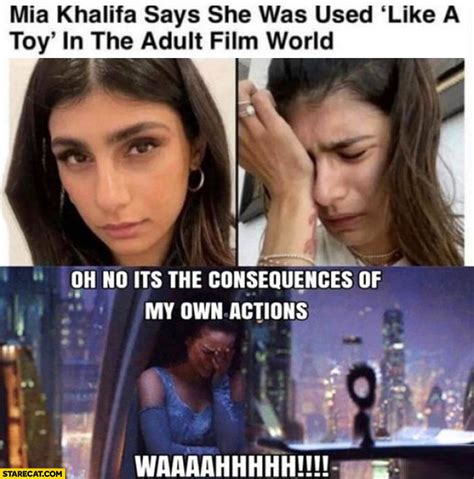 Mia Khalifa Says She Was Used Like A Toy In The Adult Film World Oh No Its The Consequences Of