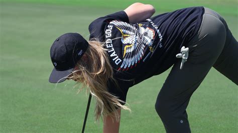 From Body Baring To Dialed In Grace Charis Redefines Golf Fashion