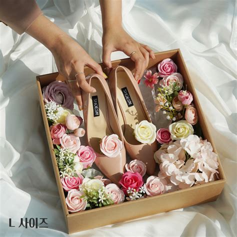 🌸꽃신박스🌸 전역 웨딩 슈즈 플라워박스 꽃신 선물 아이디어스