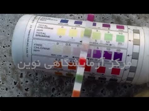 کیت تست آب نوار تست آب محصولات لوازم آزمایشگاه ش