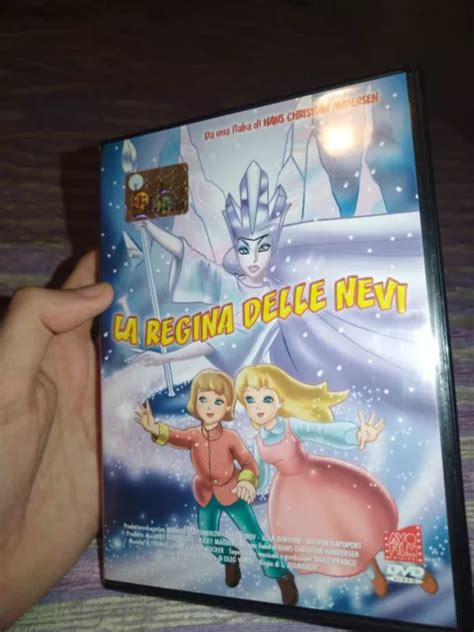 La Regina Delle Nevi Dvd Fuori Catalogo Testato Film Animato 1957 Lev