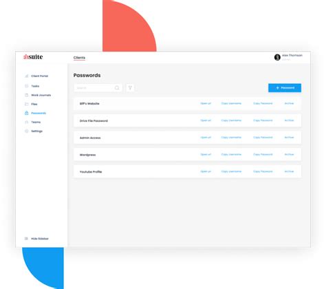Safe Secure And Seamless Team Password Management Ahsuite