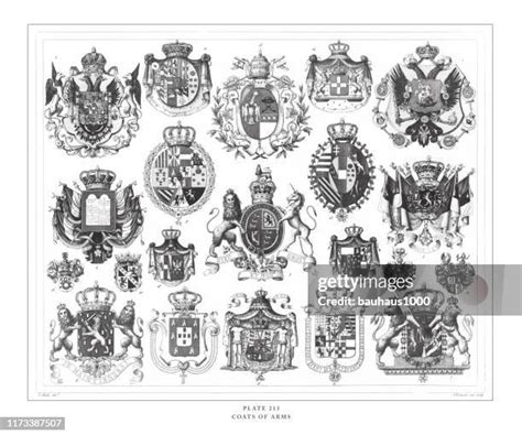 22160 Heraldic Illustration High Res Illustrations Getty Images