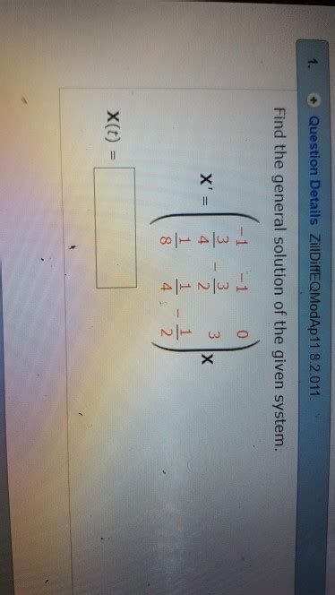 solved 1 question details zilldiffeqmodap11 8 2 011 find