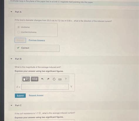 Solved A Circular Foop In The Plane Of The Paper Lies In A