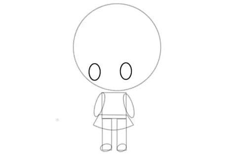 Chibi Girl Drawing How To Easily Draw A Chibi Character