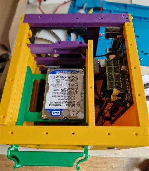 Free Stl File Mini Itx Nas Case With Hotswap Hdd Tray 💻 ・template To