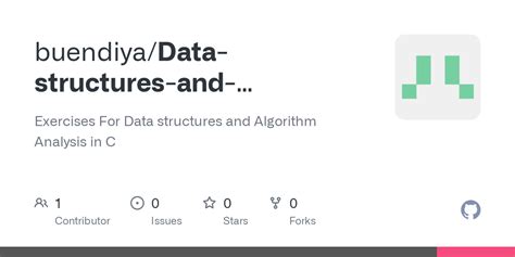 GitHub Buendiya Data Structures And Algorithm Analysis In C Exercises Exercises For Data