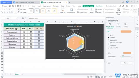 How To Create Radar Chart WPS Office Academy