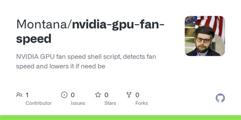 GitHub Montana Nvidia Gpu Fan Speed NVIDIA GPU Fan Speed Shell Script Detects Fan Speed And