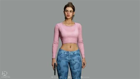Gta 6 Female Character Lucias 3d Modeller Visade Sin Första Titt Ericsson Tek