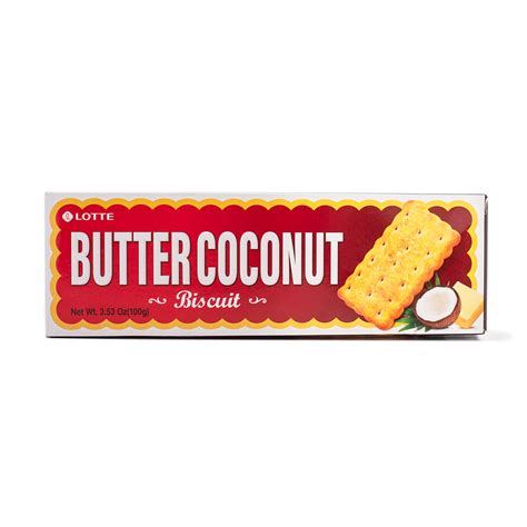 Buy Lotte Butter Coconut Biscuit Near Me Asian American Store With