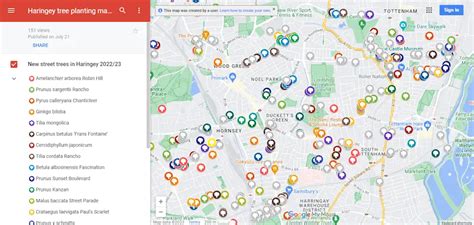 New Tree Map Launched Following Planting Season