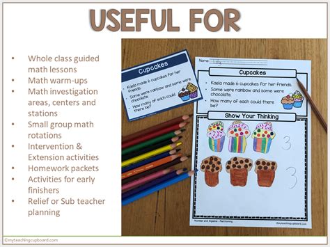 Kindergarten Open Ended Math Problems — My Teaching Cupboard