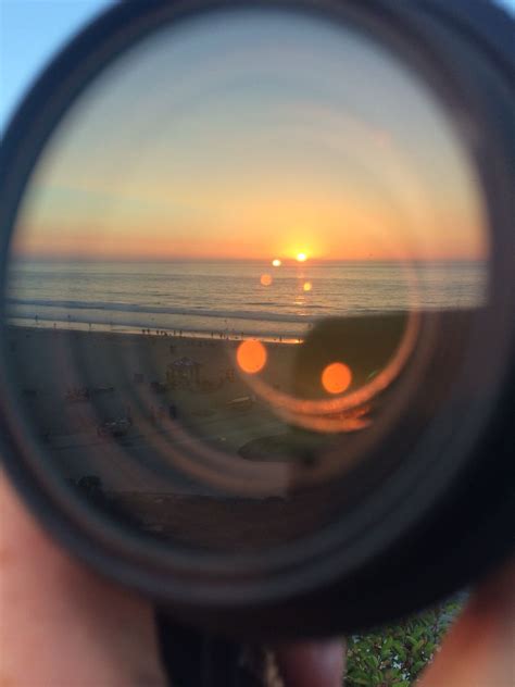 Camera Lens Reflection