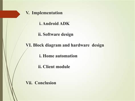 Home Automation Using Android Mobiles Pptx Technology And Computing