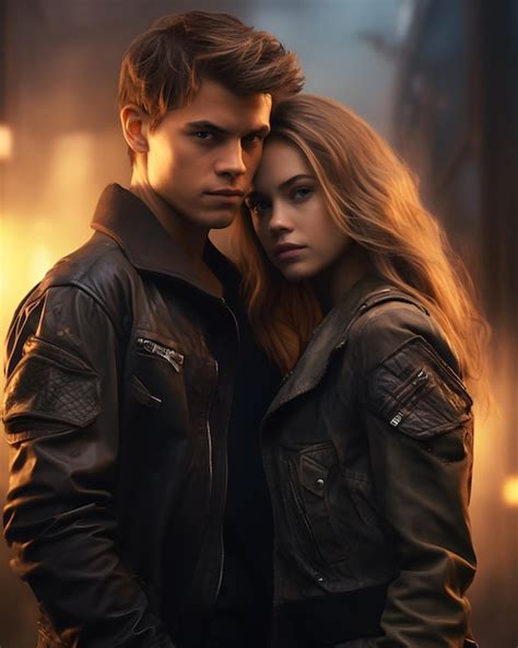 Joven Pareja Dist Pica Foto Premium