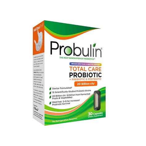 Probulin Total Care Probiotic 20 Billion Cfu Soukare