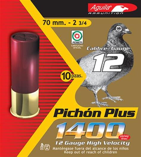 Aguila Hunting 12 Ga 275 1 14oz 75 Shot 10rd Box Impact Guns