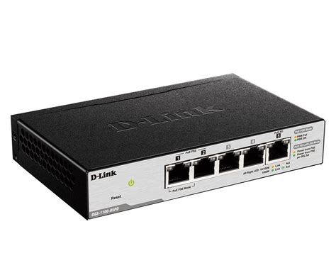 Buy D-Link 5-Port Smart Switch with PoE Support - Ideal Networking ...