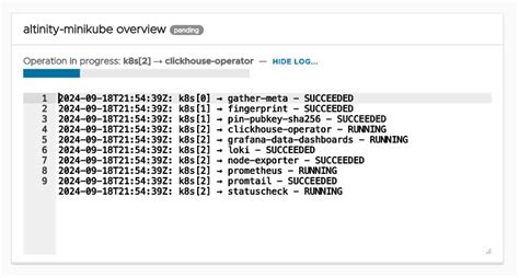 Appendix Using Altinitycloud With Minikube Altinity® Documentation